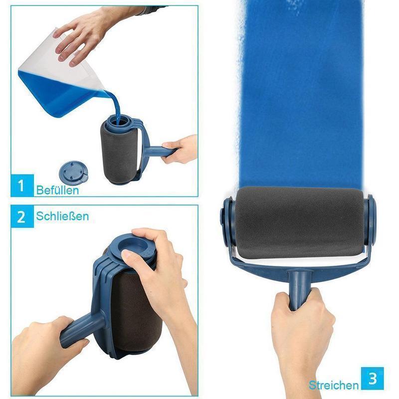 Farbroller wiederbefüllbarer Farbtank Kantenroller, Roller mit Tank ...